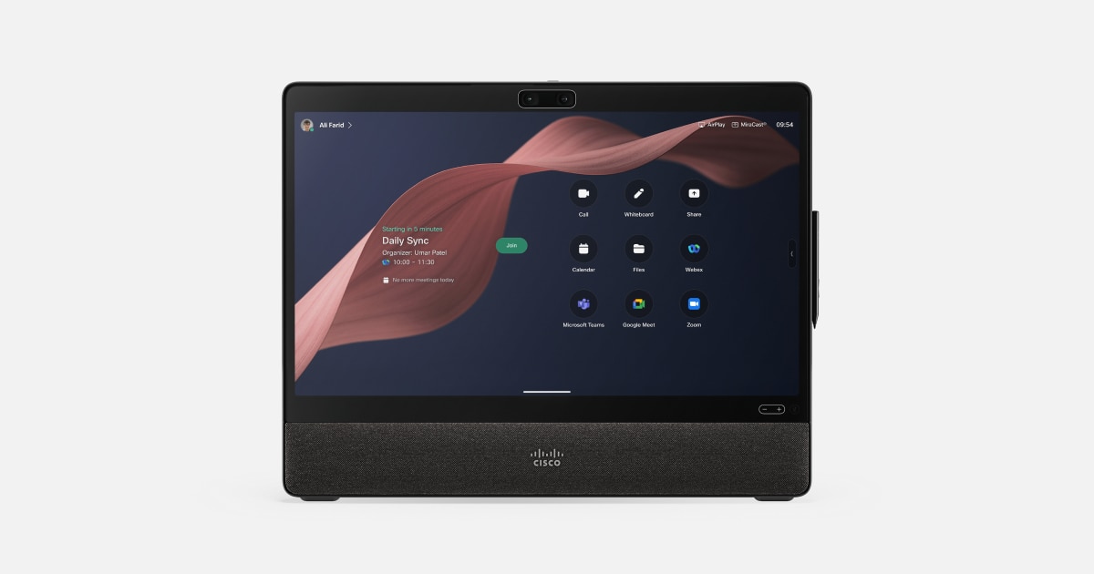 Cisco Desk Pro G2: 4K Collaboration Display for Huddle & Desk