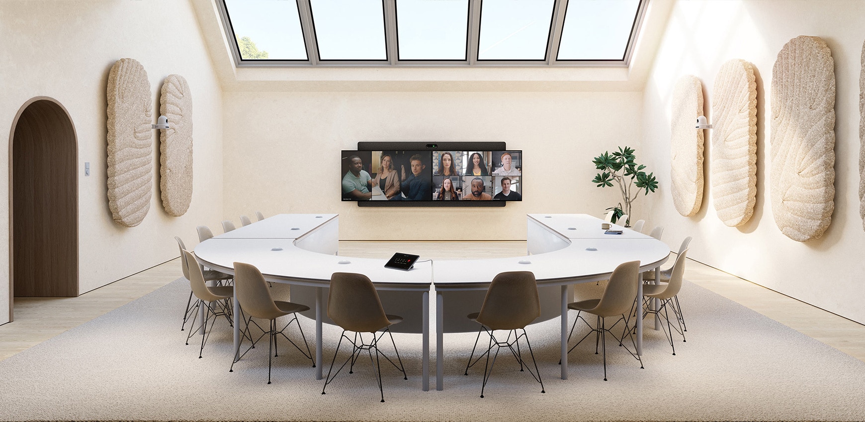 Cisco Room Kit EQX: Premier video conferencing for meeting rooms.