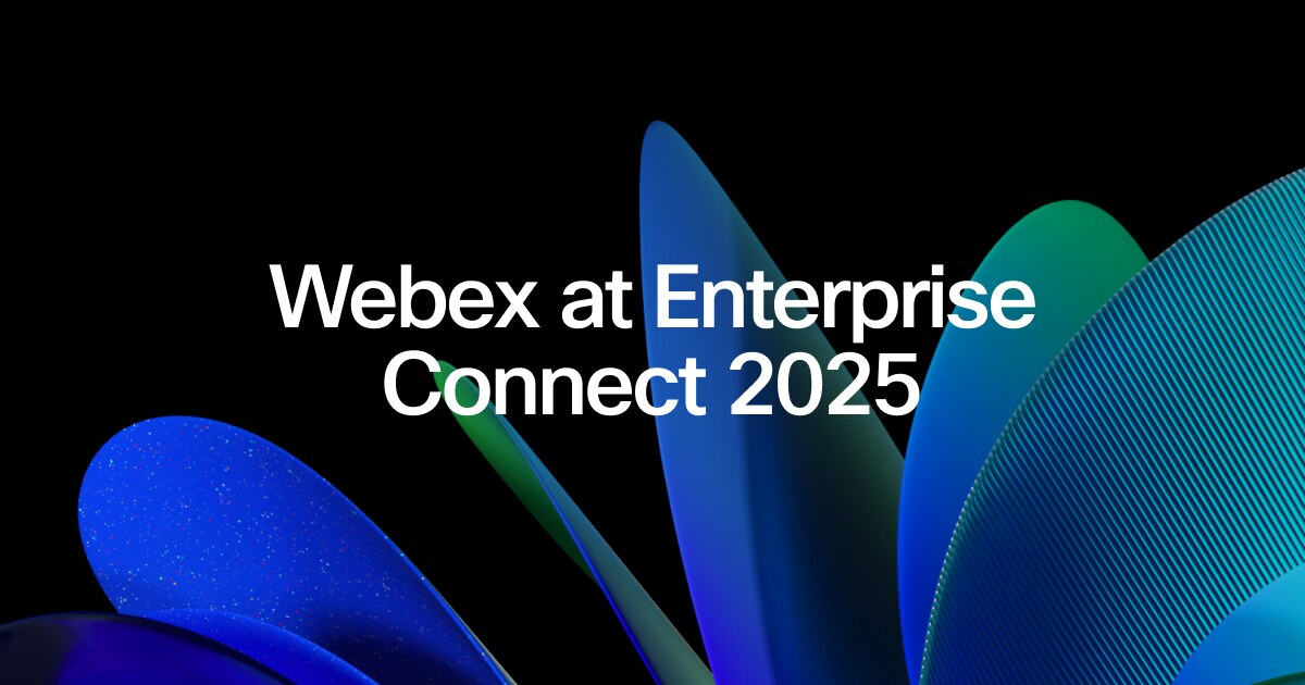 Webex at Enterprise Connect 2025