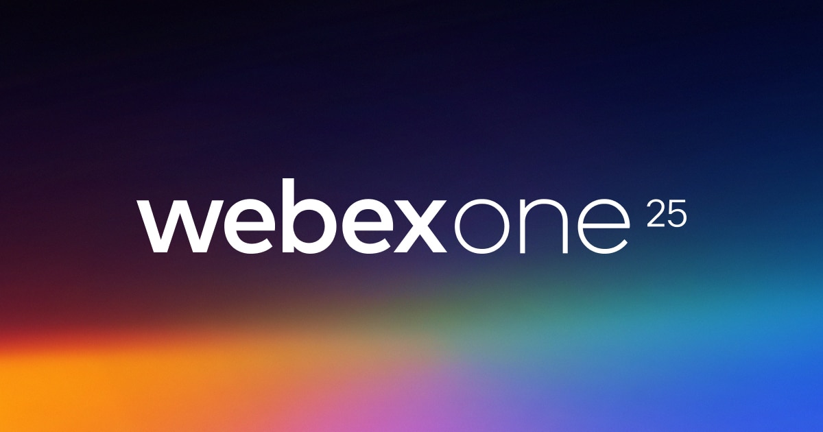 WebexOne 2025