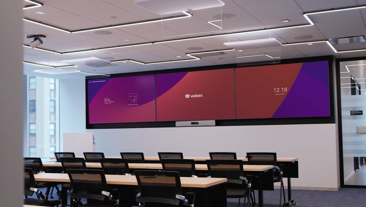 Cisco Workspaces: Training room blueprint